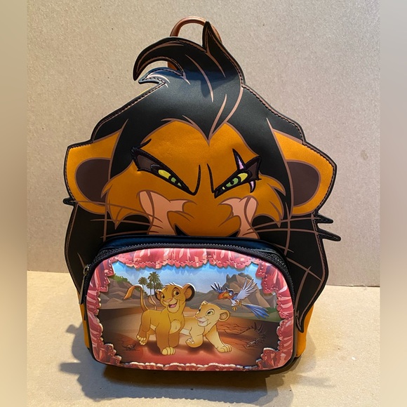 Loungefly | Bags | Loungefly Disney Lion King Villains Scene Scar Mini ...